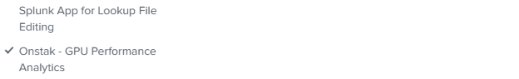 GPU Performance Analytics – Splunk – OnStak