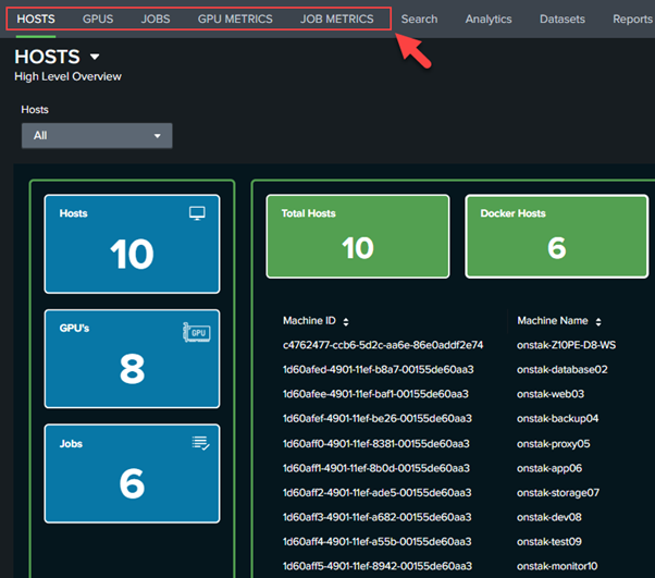 GPU Performance Analytics – Splunk – OnStak